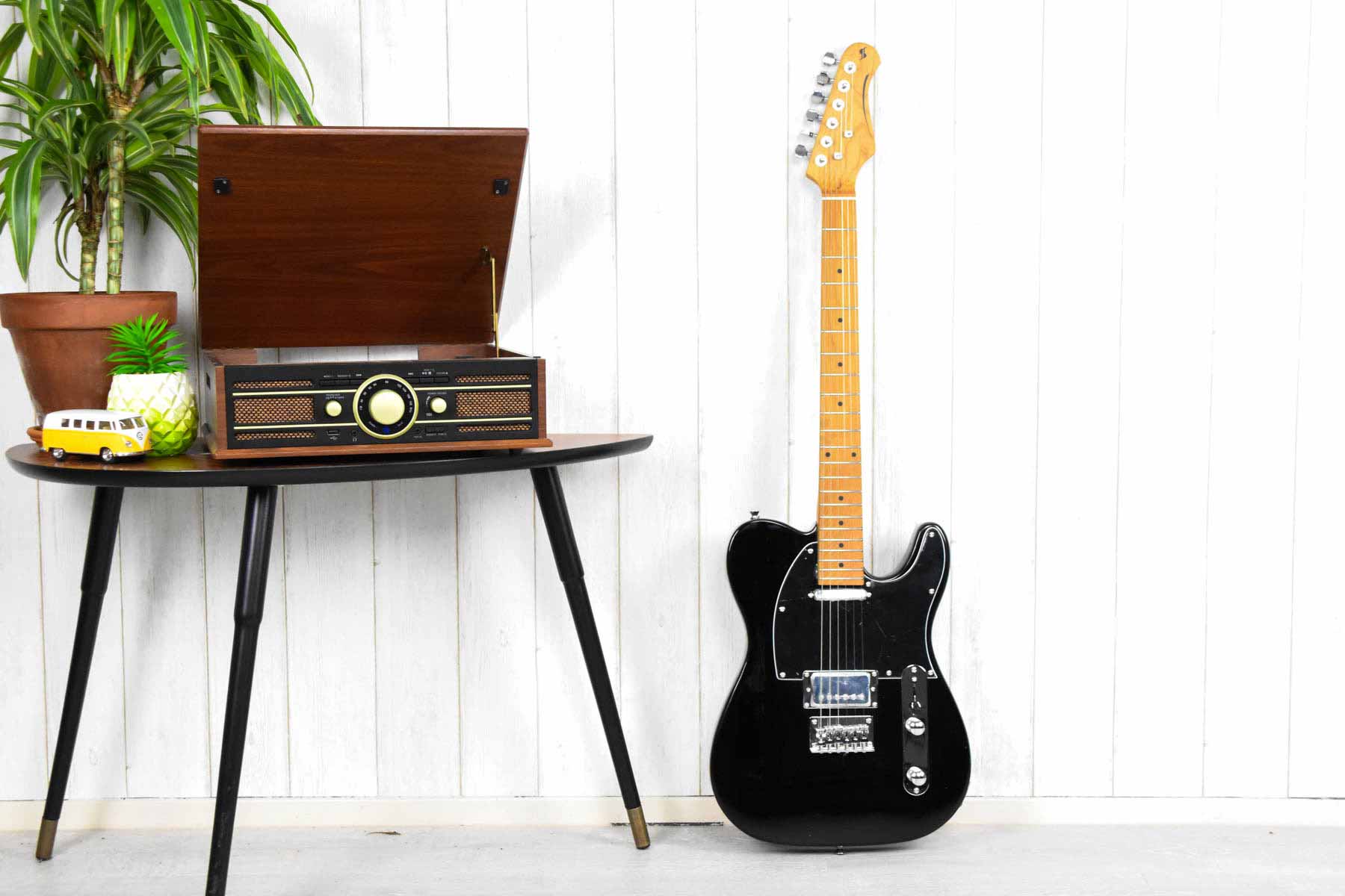 Stagg SET-PLUS BK Vintage "T" Plus Series Electric Guitar