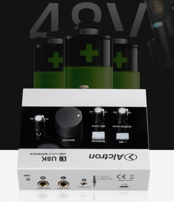 Alctron U8K USB Audio Interface | Treasure Music