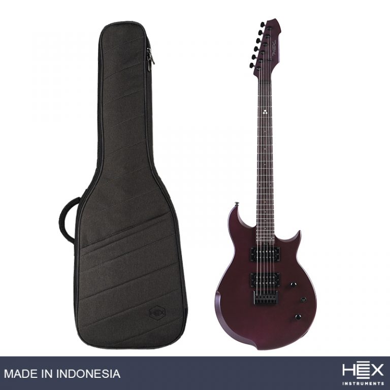 Hex Witch Series W300 S/MDP Electric Guitar with Deluxe Bag, Metallic ...