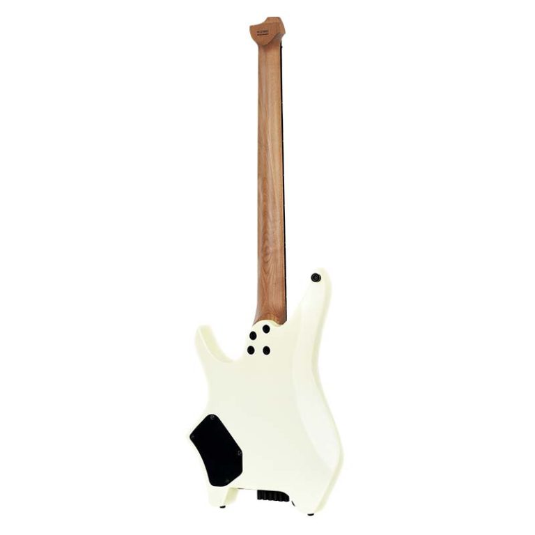 Hex Next N400 Headless Electric Guitar with Deluxe Bag, Ivory