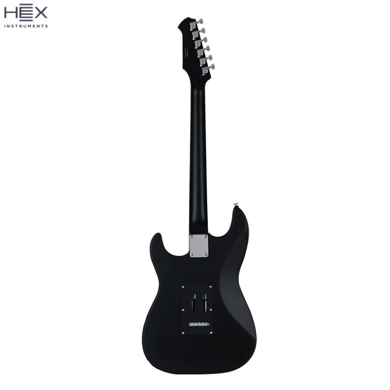 Hex Essence E100 Lite Electric Guitar with Deluxe Bag, Black