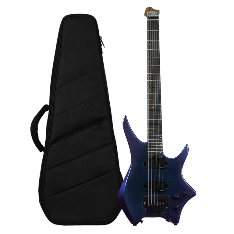 Hex N600 G/UV Electric Guitar with Deluxe Bag, Ultra Violet